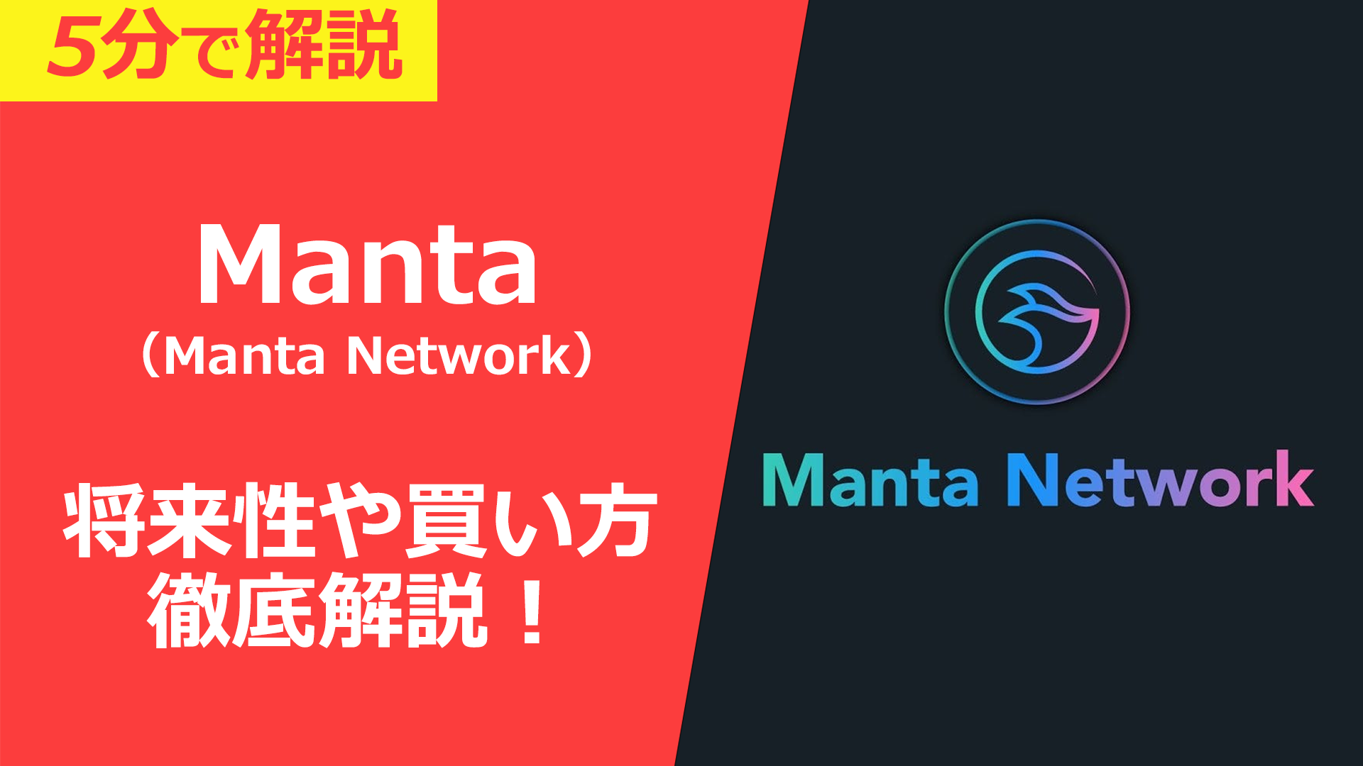 【画像解説】仮想通貨MANTA（Manta Network）の買い方や将来性を徹底解説！ - token-note